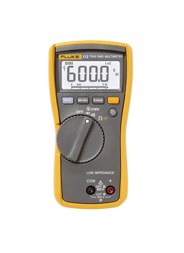 Fluke 113 EUR Digitale True-RMS multimeter - AC 600V - Pilgrim
