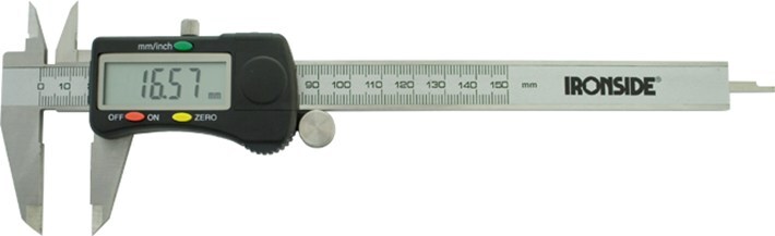 Ironside Schuifmaat digitaal 150mm - Pilgrim Tools