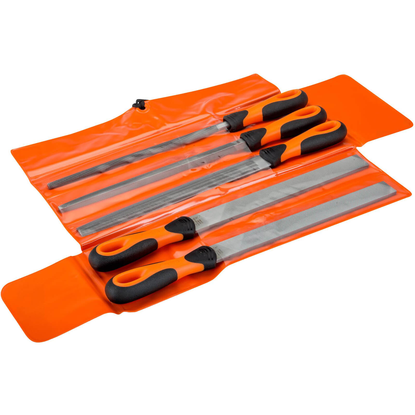 Bahco 5 Piece Ergo Engineers File Set 10" - Pilgrim Tools