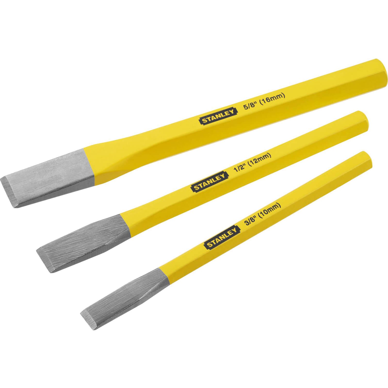 Stanley 3 Piece Cold Chisel Set - Pilgrim Tools