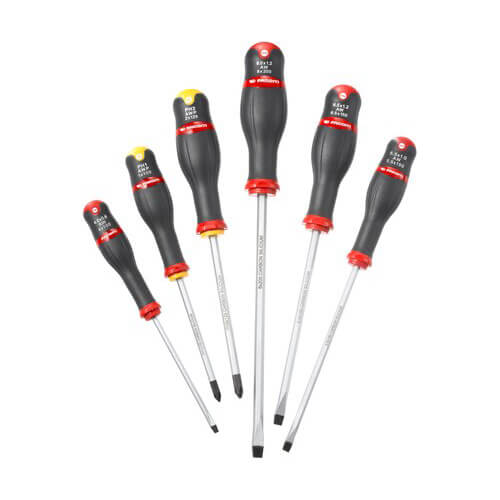 Facom Protwist Shock 5 Piece Slotted And Phillips Screwdriver Set - Pilgrim