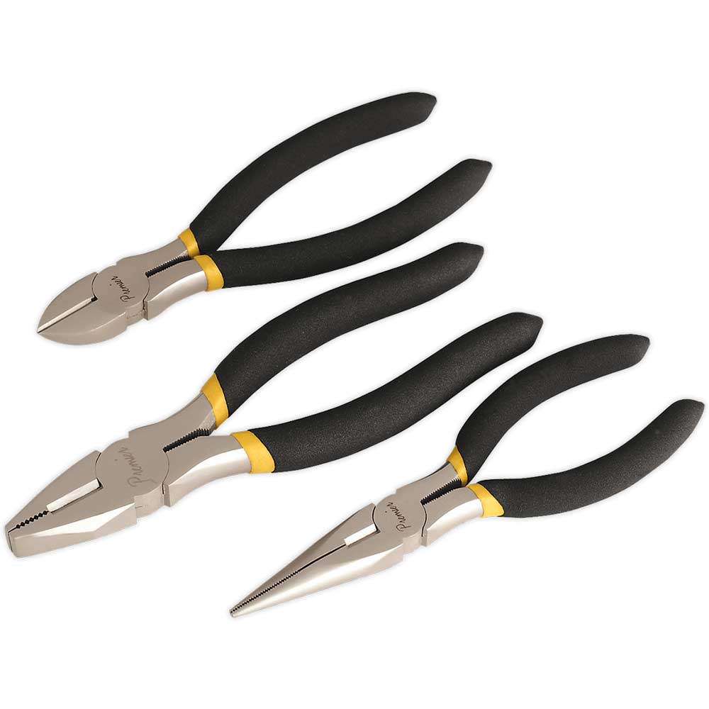 Sealey 3 Piece Pliers Set - Pilgrim Tools