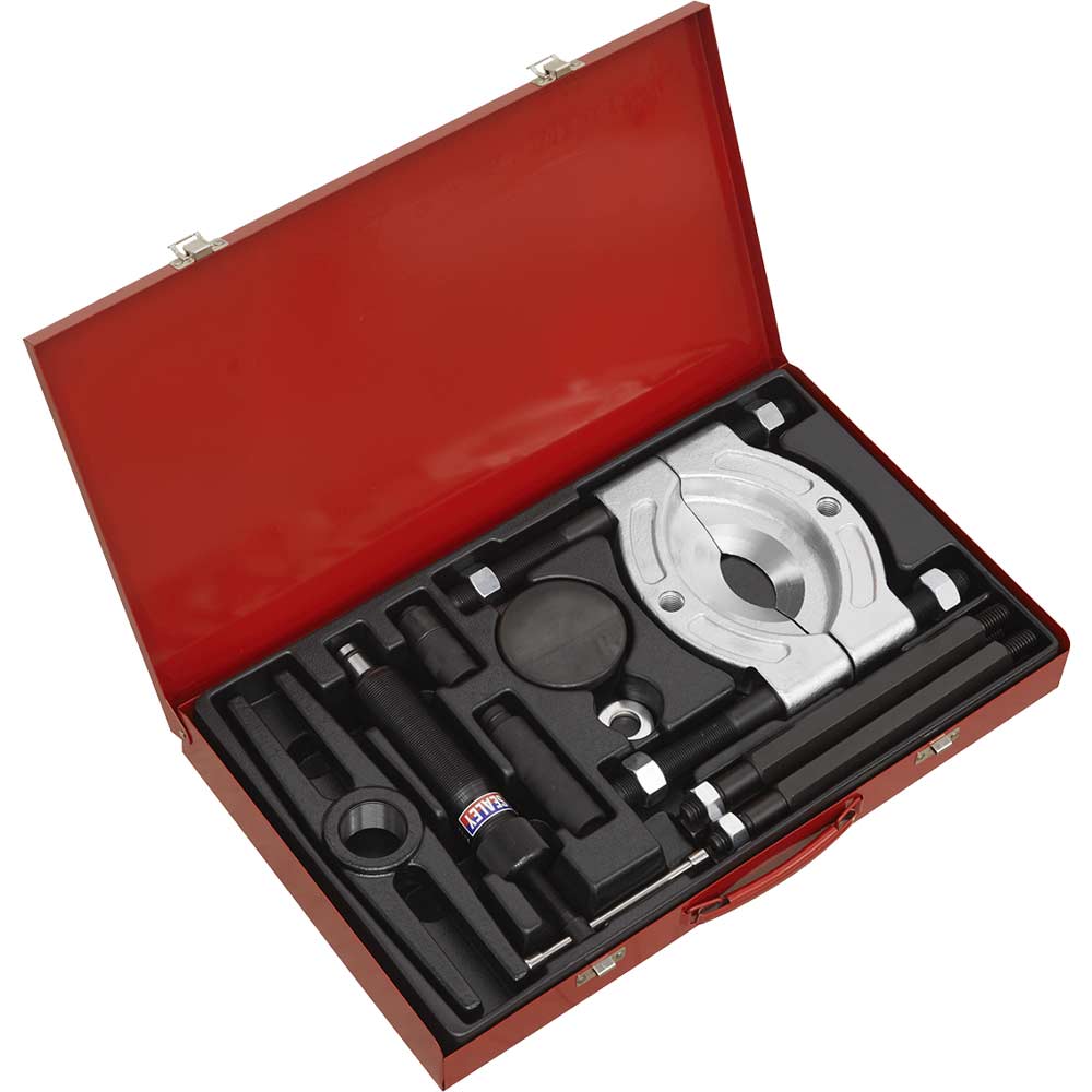 Sealey 10 Piece Hydraulic Bearing Separator / Puller Set - Pilgrim